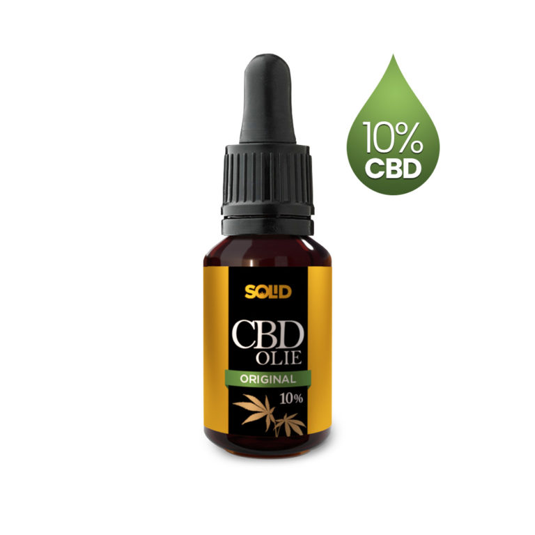 CBD Olie Original (10%) 10ml - 1000mg - Solid CBD